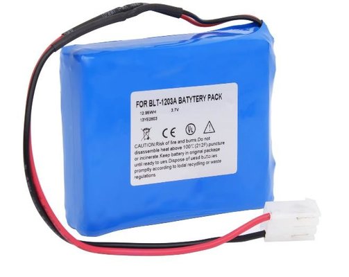 BIOLICHT BLT-1203A ，BIOLICHT battery，lithium battery，Electrocardiogram battery，ECG300G ECG-300G supplier
