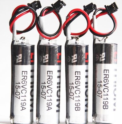 mitsubishi PLC lithium battery ER6VC119A/ER6VC119B/3.6V supplier