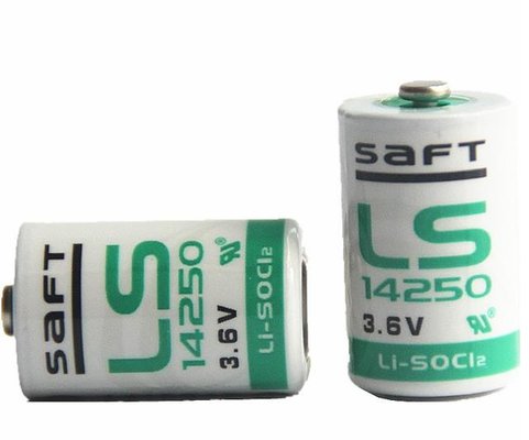 PLC lithium battery saft LS14250 3.6V PLC battery supplier