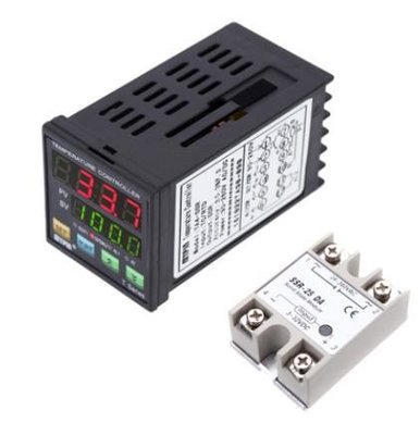 Programmable PID Temperature Controller LED Thermometer SSR supplier