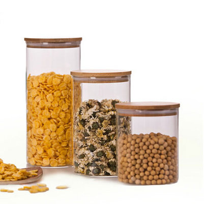 Food Glass Container with lid
