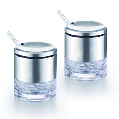 Spice jar with spoon