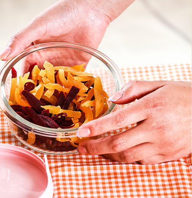 Glass food box container