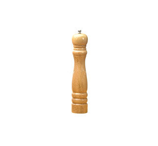 Rubber wood pepper grind