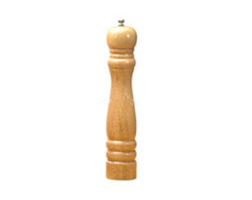 Rubber wood pepper grind