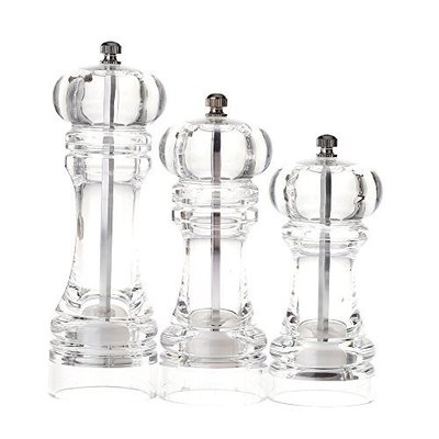 Manual PMMA pepper and pepper mill