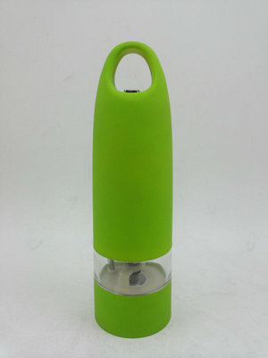 Electric herb food grinder with light