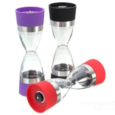 V shape 2-in-1 pepper grinders