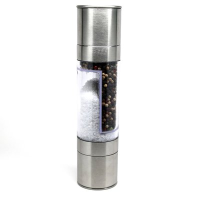 2 in 1 stainless steel salt and pepper Mill