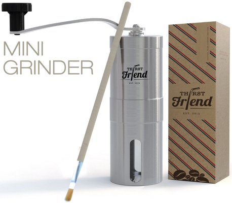 Stainless steel coffee grinder