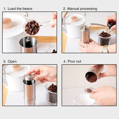 Stainless Steel burr Coffee mill