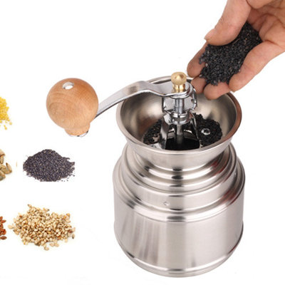 Manual ss burr coffee mills