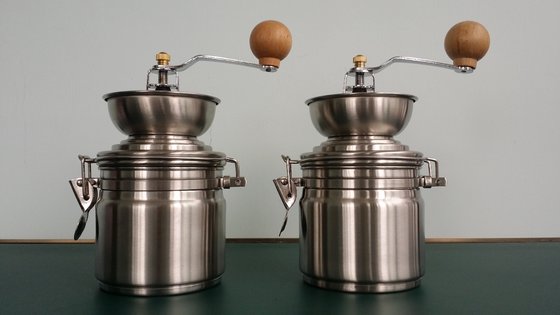 Stainless steel 304 burr coffee grinder