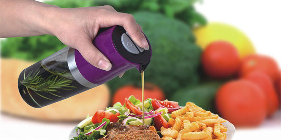 2 in 1 oil & vinegar dispenser bottle