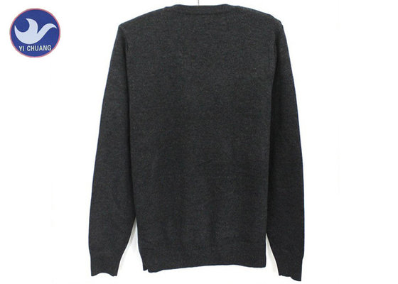Argyle Men's V Neck Cable Knit Jumper , Long Sleeve Jumper Mens Diamond Intarsia
