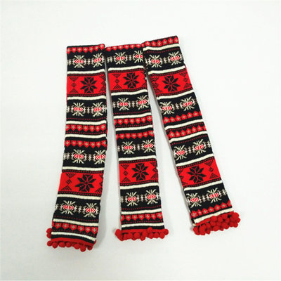 Knitting Mini Scarf for Christmas Wine Bottle Candy Dollhouse Christmas Party Supplies