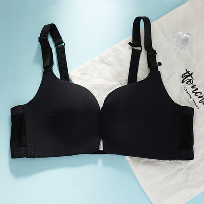 Fashion Front Closure Plus Size Bras For Fat Women Push Up