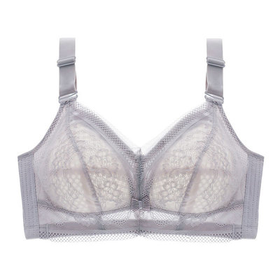 Stylish Lace Big Size Fat Woman Bra Thin Full Cup Lingerie B C D E Bras