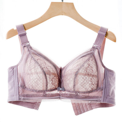 Stylish Lace Big Size Fat Woman Bra Thin Full Cup Lingerie B C D E Bras