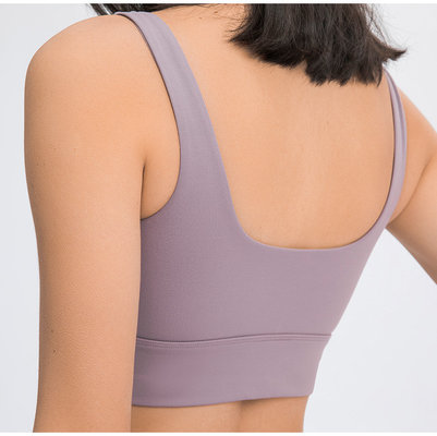 High Support U Back High Quality Sports Bra Vest Padded Wireless Bras Excercise Gym Wear