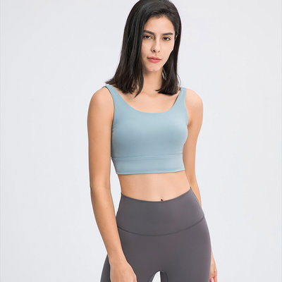 High Support U Back High Quality Sports Bra Vest Padded Wireless Bras Excercise Gym Wear