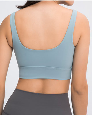 High Support U Back High Quality Sports Bra Vest Padded Wireless Bras Excercise Gym Wear
