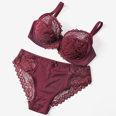Hot Design Fancy Women Panties And Bra Set C Cup Bra And Brief Sets Sexy Lingerie