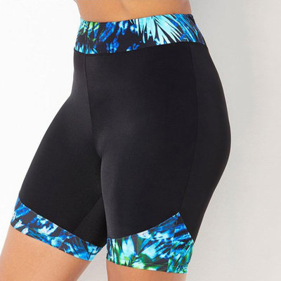 Swimwear Plus Size Tankinis Camisole Shorts 2 Piece Swim Suits Printed Women Swimwear