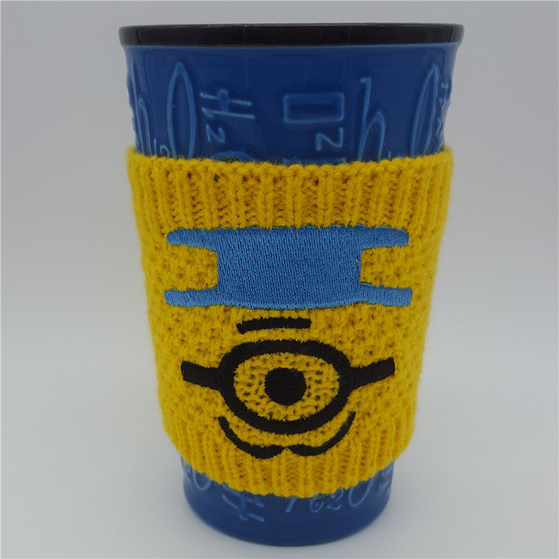 Custom Cute Sweater Party Cup Cover Decoration Coffee Mug Cozy Warmer