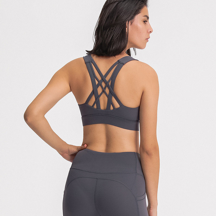 High Quality Beauty Back Push Up Women Sports Bra Top Yoga Sexy Fitness Bra