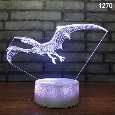 Dinosaur Smart Touch 3D LED 7 Colors Change Night light  wholesales in China