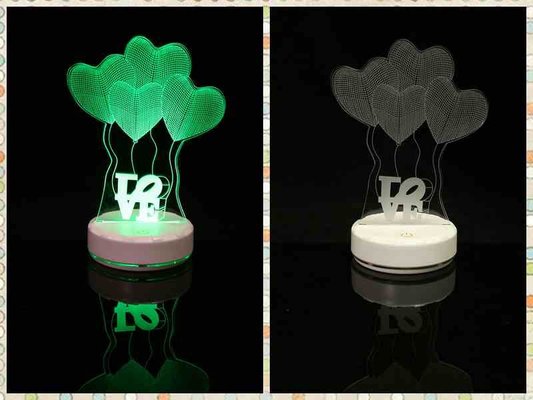 Colorful decoration light customize image night light baby 3D led night light for Christmas gift