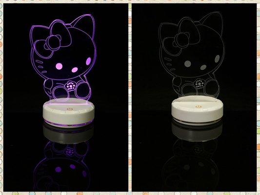 Kids Gift Holidays Gift color changing 3D Effect LED Dinosaur Night Light wholesales