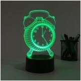 Hot sale 3D LED Illusion Victory Gesture Touch Control 7 Colors Change Night Light with USB Charger For Kids