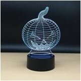 7 color flashing fashionable Decoration Usage and CE Certificate Standard LED 3d illusion lamp