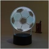 Hot sales Home decorate 3D Illusion guitar design Plug Powered Dimmable LED Desk Lamp Night Light  for gift