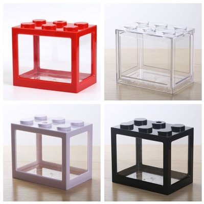 Wholesale Automatic Filter acrylic small tarpaulin plastic fish tank farm mini aquarium led lighting fish tank