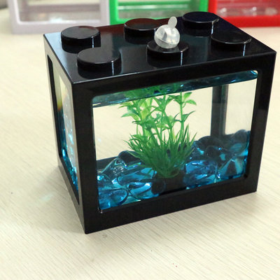 Acrylic Mini Fish Tank for Home and Office Aquarium Fish Tank 100% Brand New Aquariums