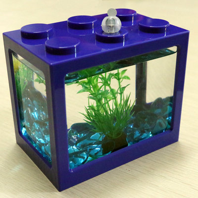 Acrylic Mini Fish Tank for Home and Office Aquarium Fish Tank 100% Brand New Aquariums
