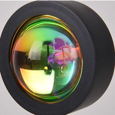 Sunset Lamp Modern Rainbow Sunset Projection Lamp for Bedroom Decor