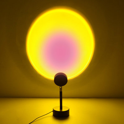 Hot sales Sunset Lamp Modern Rainbow Sunset Projection Lamp for Bedroom Decor