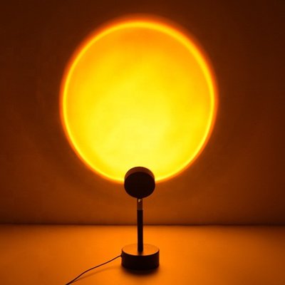 Wholesale LED Sunset Lamp Rainbow Projection Light Projector Beside Table Lamp for Decoration
