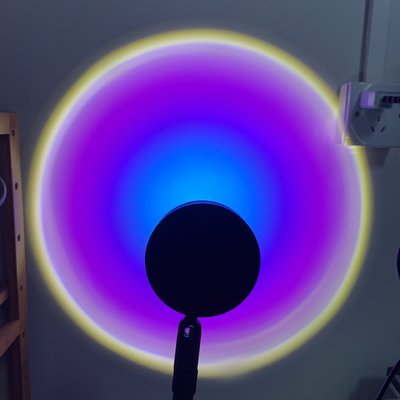 Wholesale LED Sunset Lamp Rainbow Projection Light Projector Beside Table Lamp for Decoration