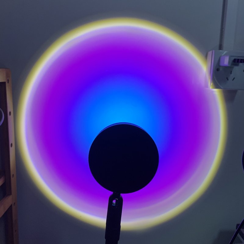 Sun Sunset Rainbow Projection Light Atmosphere Night Light Lamp Usb Home Decoration Room Laser Mini Sunset Projector Lam