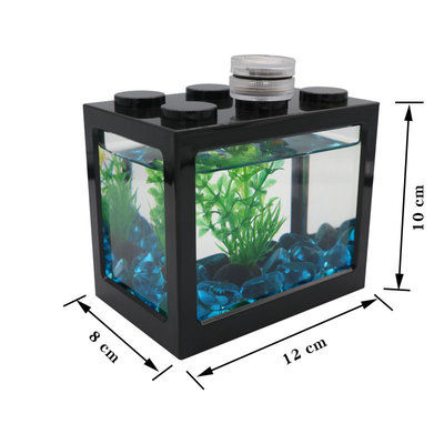 Wholesale Acrylic Small Plastic Fish Tank Acrylic Plastic Table Fish Farming Tank Aquarium
