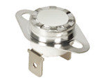 Bimetal thermostat switch for heating appliance as overload protection component