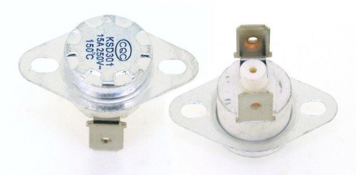 KSD 301 Bimetal Thermal Control Thermostat Protector 125v 16a Termostat Switch Safety Thermostat With TUV