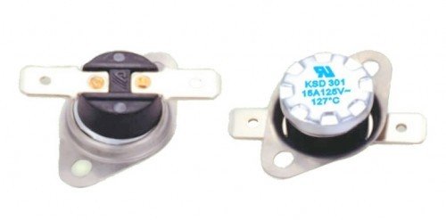 KSD 301 Bimetal Thermal Control Thermostat Protector 125v 16a Termostat Switch Safety Thermostat With TUV