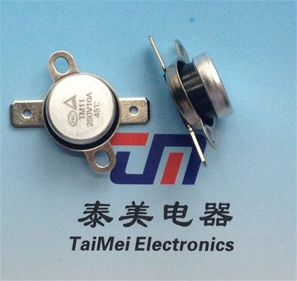 KSD301 snap action bimetal thermostat 250v 10a temperature switch