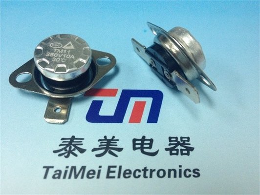Wholesale Coffee Machine Thermostat Snap Action Bimetal Disc Temperature Controller High Limit Thermostat Control Relay